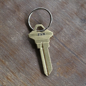 Personalized Key Keychain, Custom Key Blanks, 1st Time Home Buyer Gifts ...