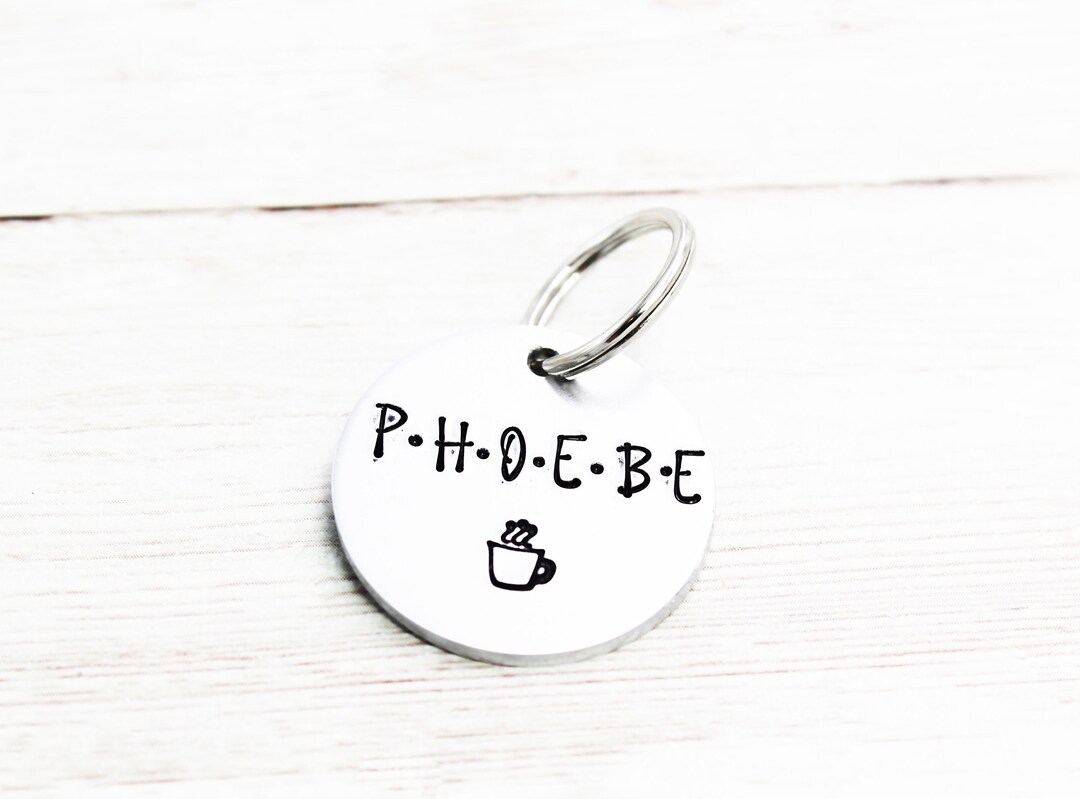 Friends Inspired Pet Name Tag, Friends TV Show Dog Tag, Dog ID Tags ...