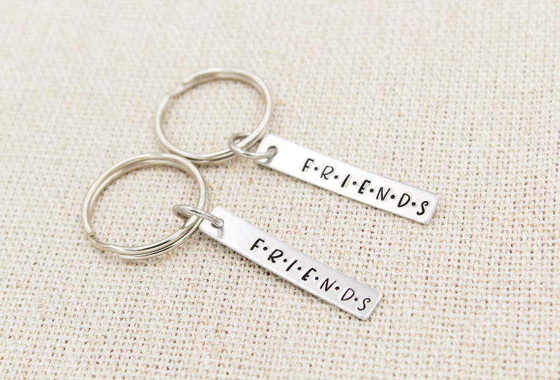 Friends Keychain Friends TV Show Inspired Keychains Best - Etsy
