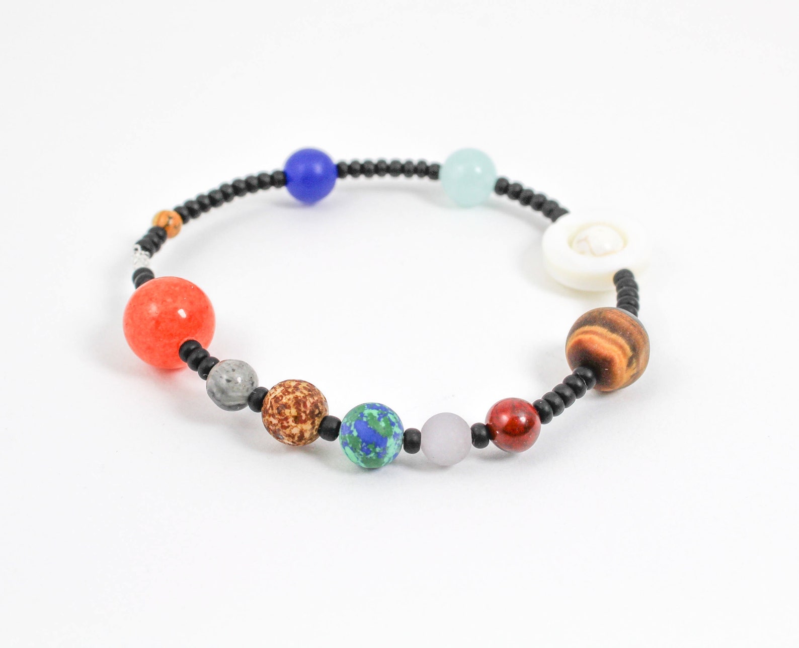 Stretchy Solar System Bracelet Planet Bracelet Planet | Etsy