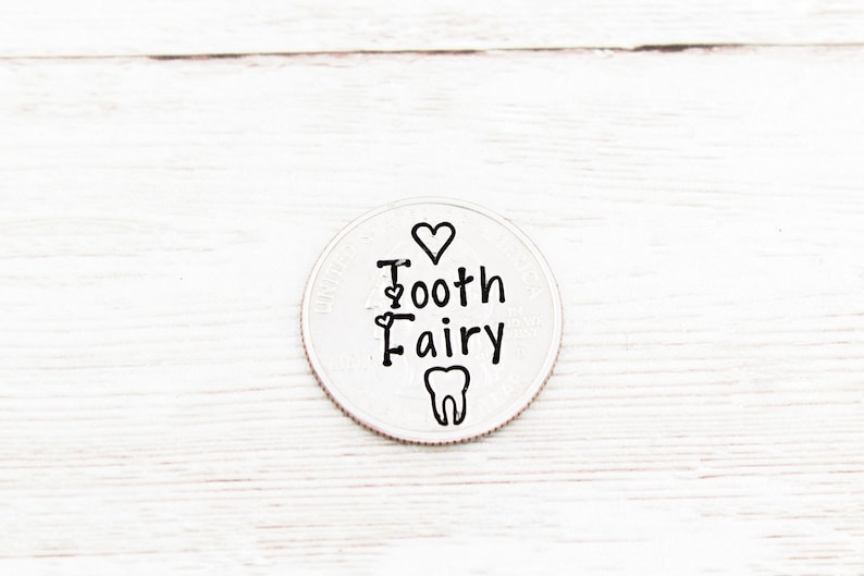Tooth Fairy Coin, Gift From Tooth Fairy, Tooth Fairy Quarter, 1st ...
