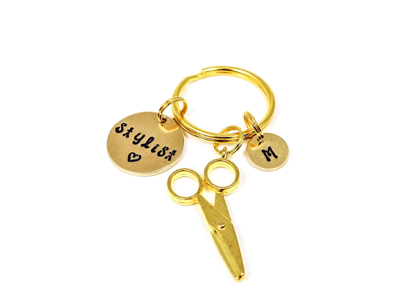 Hair Stylist Keychain Hairdresser Keyring Hair Dresser Key | Etsy