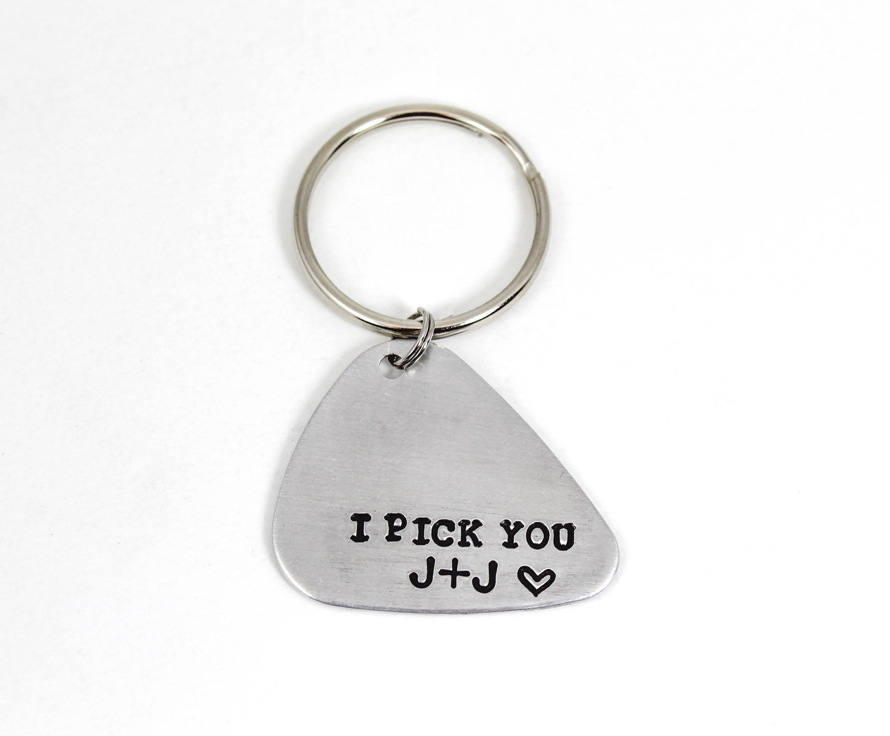 Custom Guitar Pick I Pick You Guitar Pick Keychain Couples | Etsy