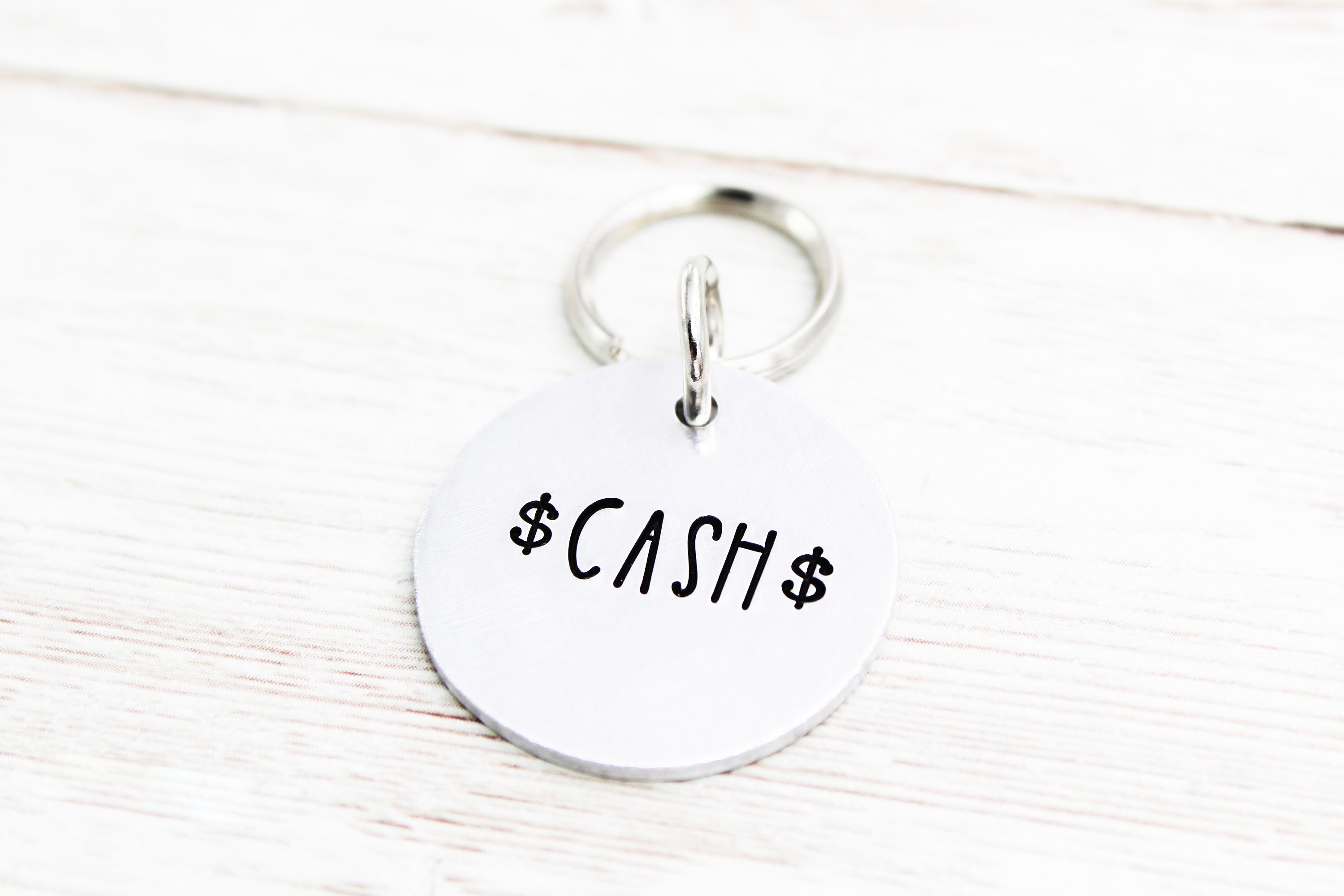 Cash Pet ID Tag Money Sign Dog Name Tag Dollar Sign Dog ID - Etsy