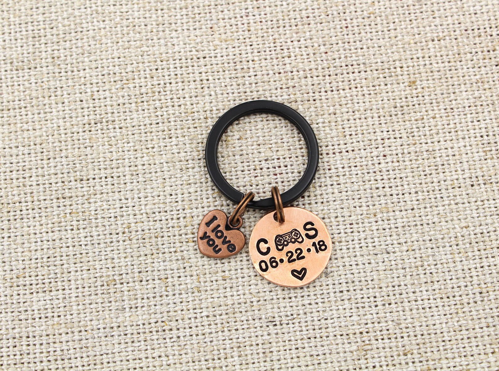 Gamer Couple Keychain, Anniversary for Him, Video Game Couples Gift ...