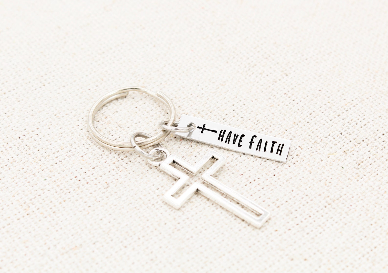 Have Faith Cross Keychain Faith Keyring Inspirational Gift - Etsy Have Faith Cross Keychain Faith Keyring Inspirational Gift - Etsy