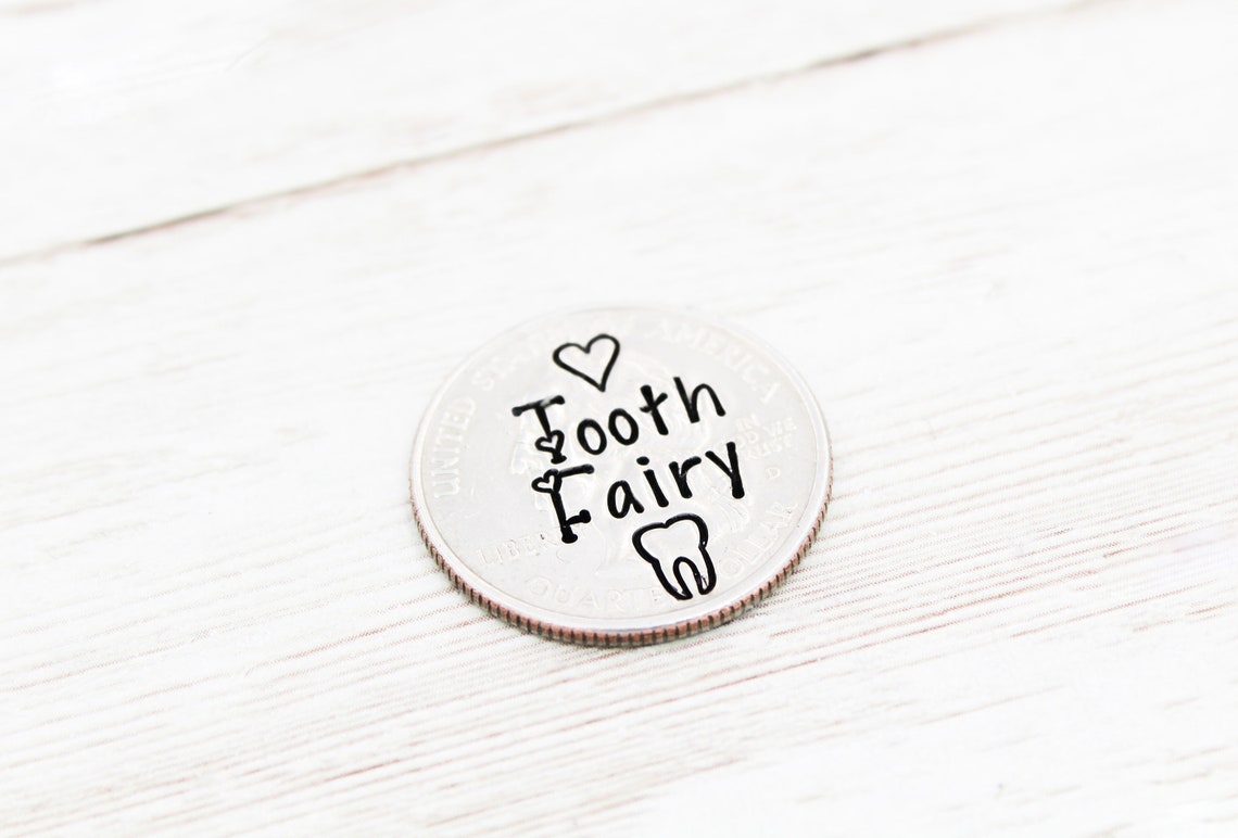 Tooth Fairy Coin, Gift From Tooth Fairy, Tooth Fairy Quarter, 1st ...