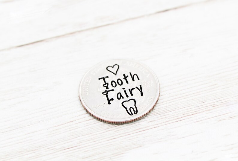 Tooth Fairy Coin, Gift From Tooth Fairy, Tooth Fairy Quarter, 1st ...