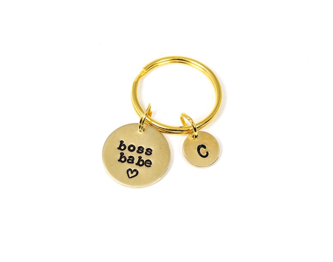 Boss Babe Keychain, Girl Boss, Feminist Keyring, Small Business Owner ...