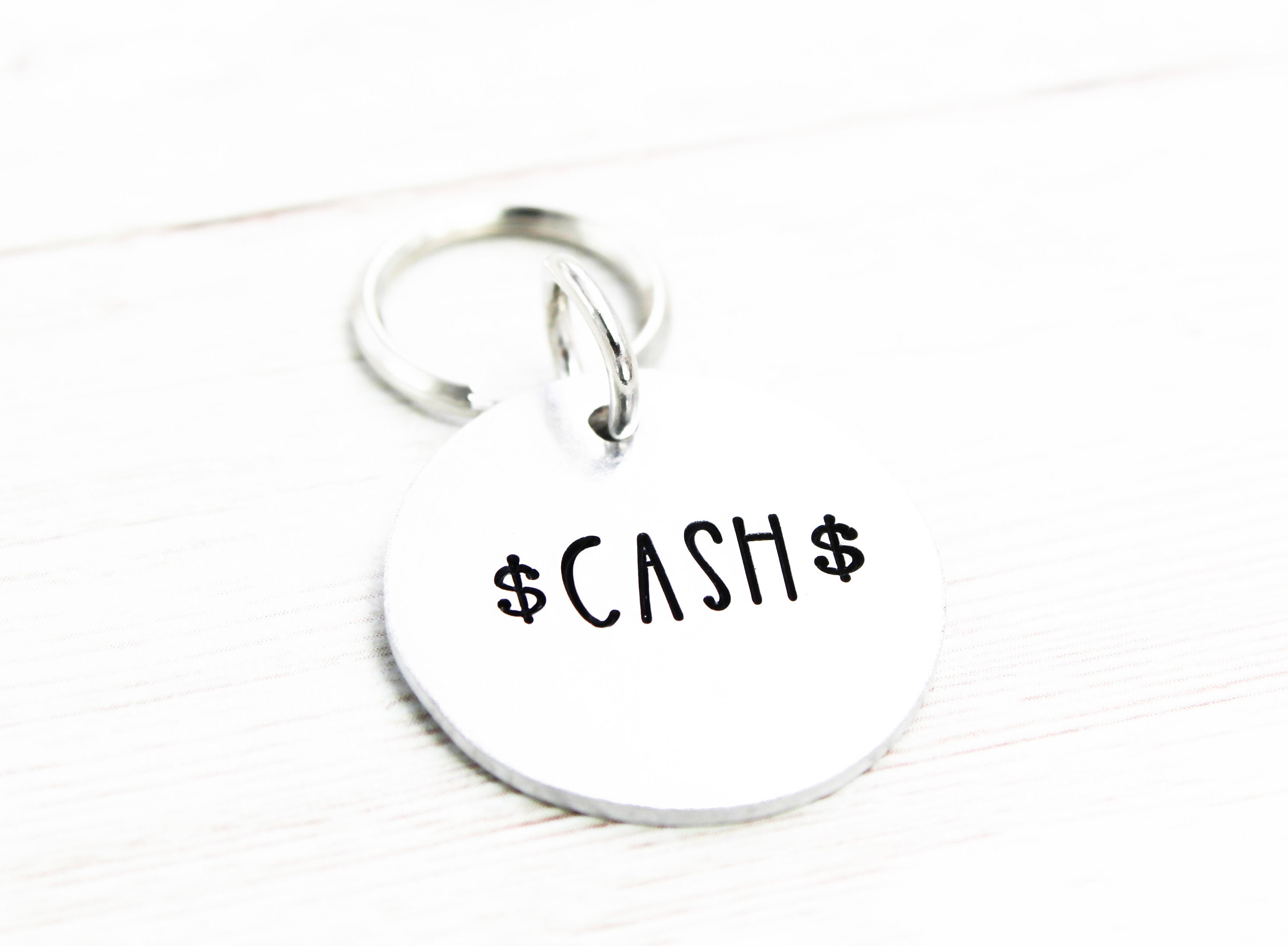 Cash Pet ID Tag Money Sign Dog Name Tag Dollar Sign Dog ID - Etsy