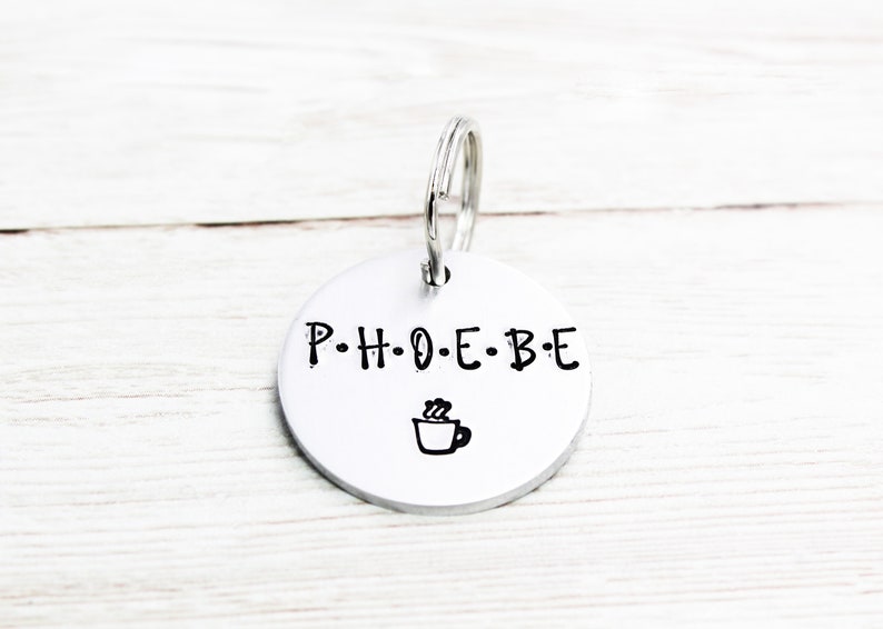 Friends Inspired Pet Name Tag Friends TV Show Dog Tag Dog ID - Etsy