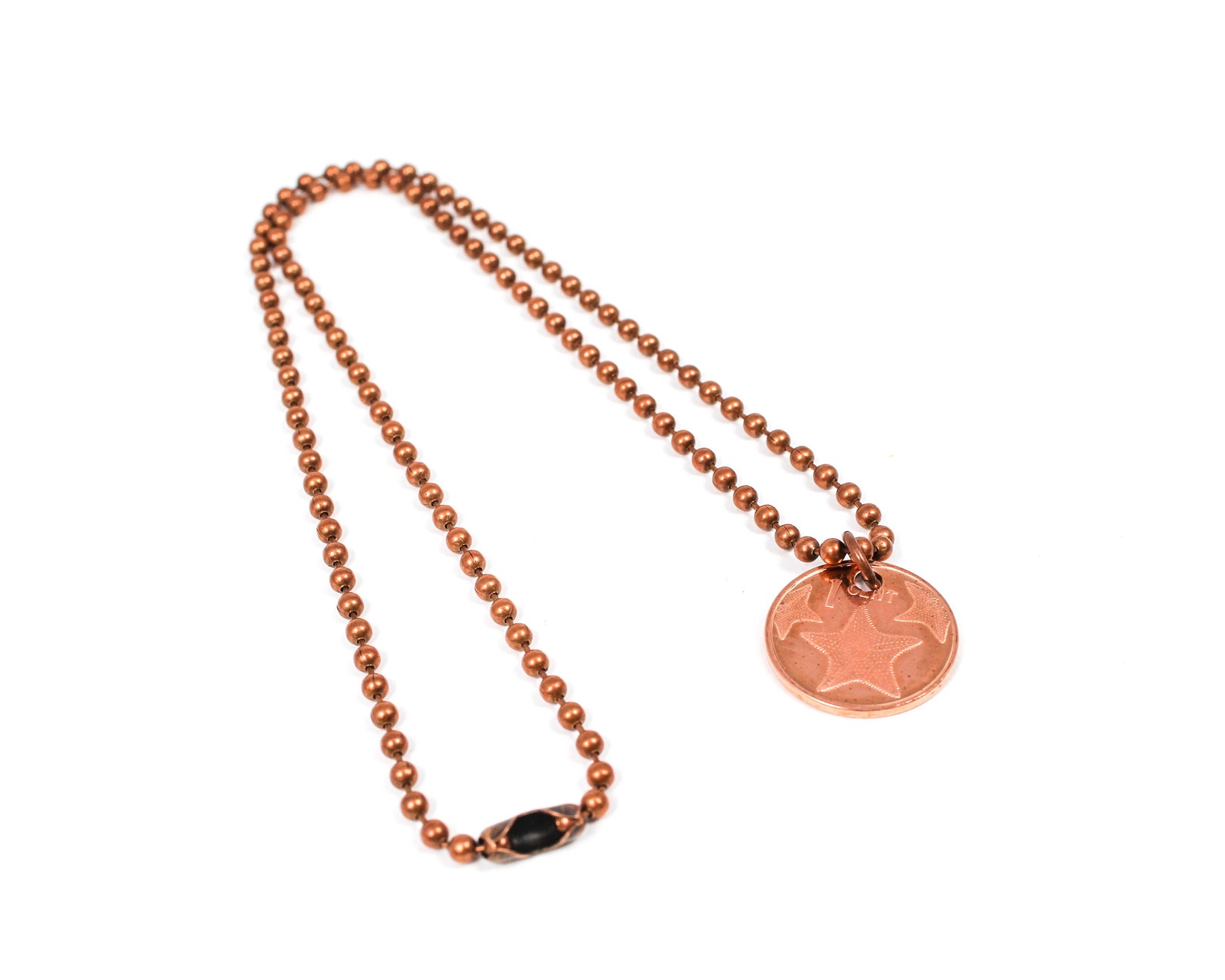 Bahama Penny Necklace, International Coin Necklace, Beach Jewelry ...