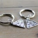 Pizza Slice Keychain, Friendship Keychains, Best Friend Keyring, BFF ...