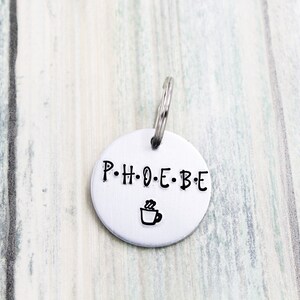 Friends Inspired Pet Name Tag, Friends TV Show Dog Tag, Dog ID Tags ...