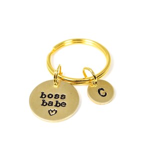 Boss Babe Keychain, Girl Boss, Feminist Keyring, Small Business Owner ...