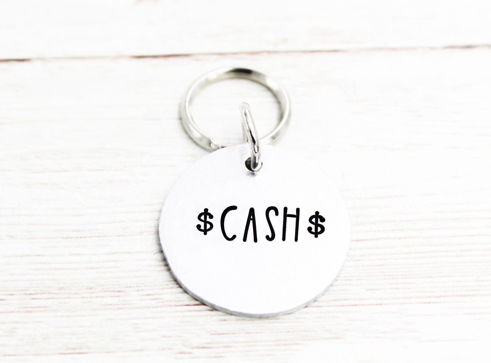 Cash Pet ID Tag Money Sign Dog Name Tag Dollar Sign Dog ID - Etsy