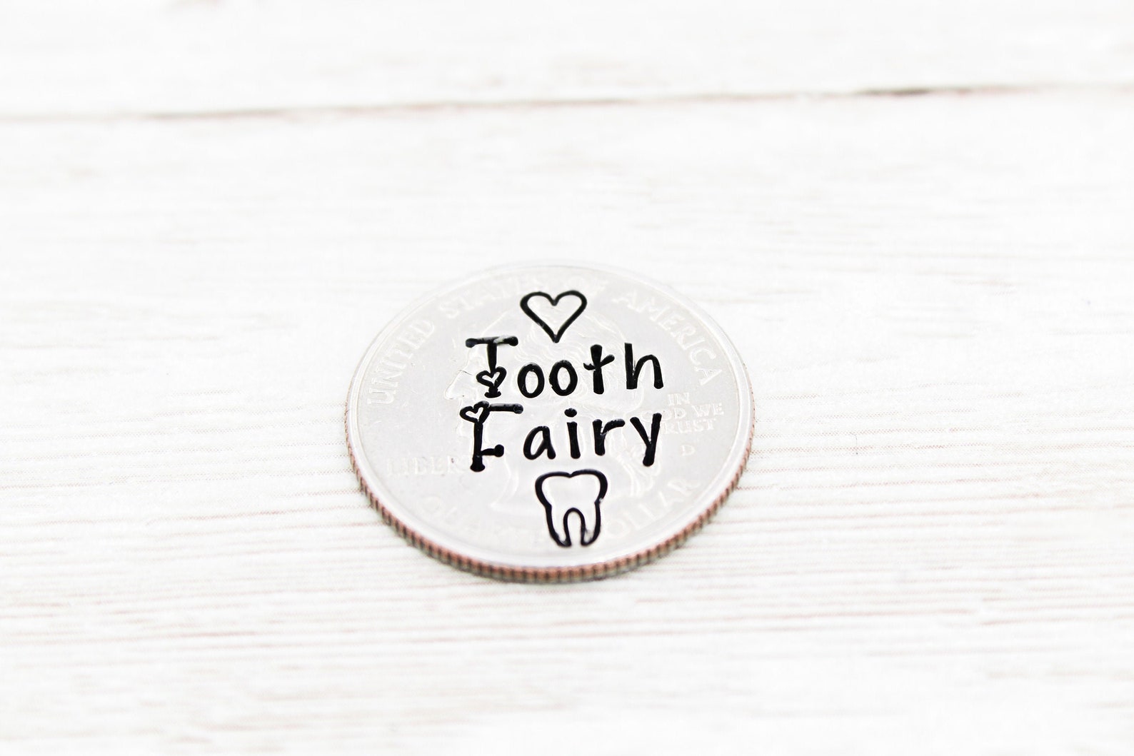 Tooth Fairy Coin, Gift From Tooth Fairy, Tooth Fairy Quarter, 1st ...