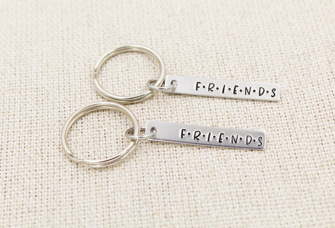 Friends Keychain Friends TV Show Inspired Keychains Best | Etsy