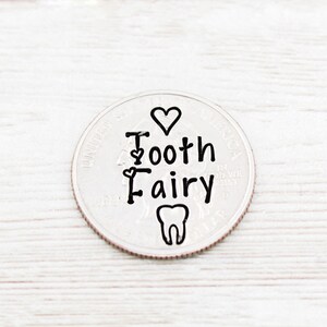 Tooth Fairy Coin, Gift From Tooth Fairy, Tooth Fairy Quarter, 1st ...