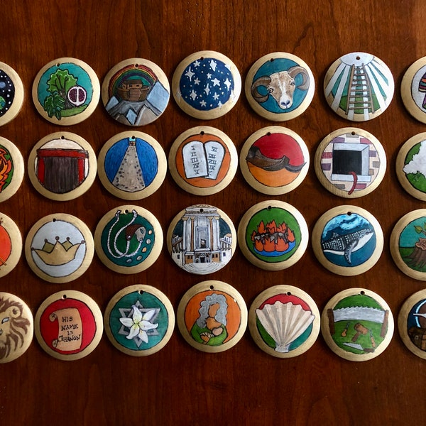 Jesse Tree Ornaments - Etsy