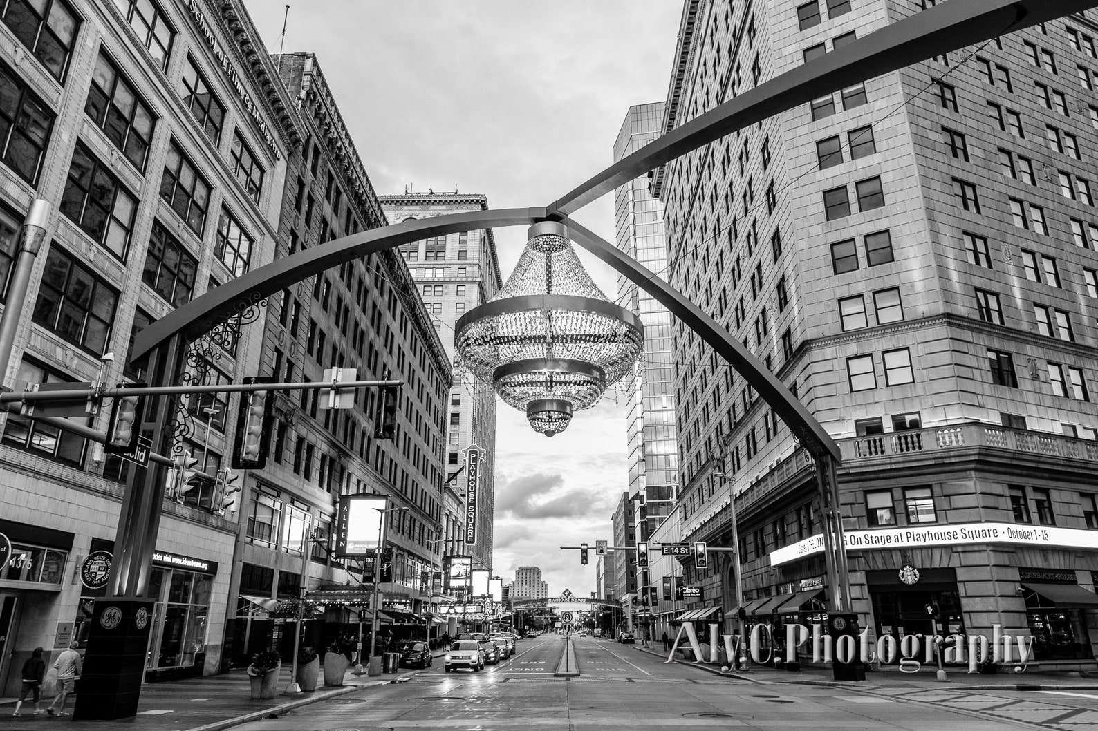 Playhouse Square Chandelier Photo Art: Cleveland Theater District Print ...