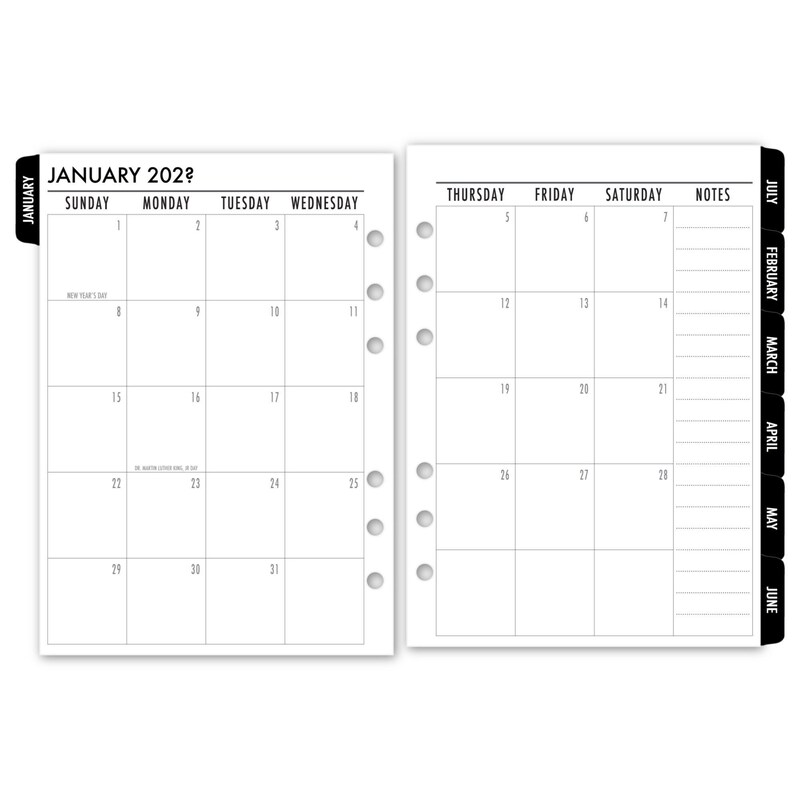 3 Month Planner - Etsy