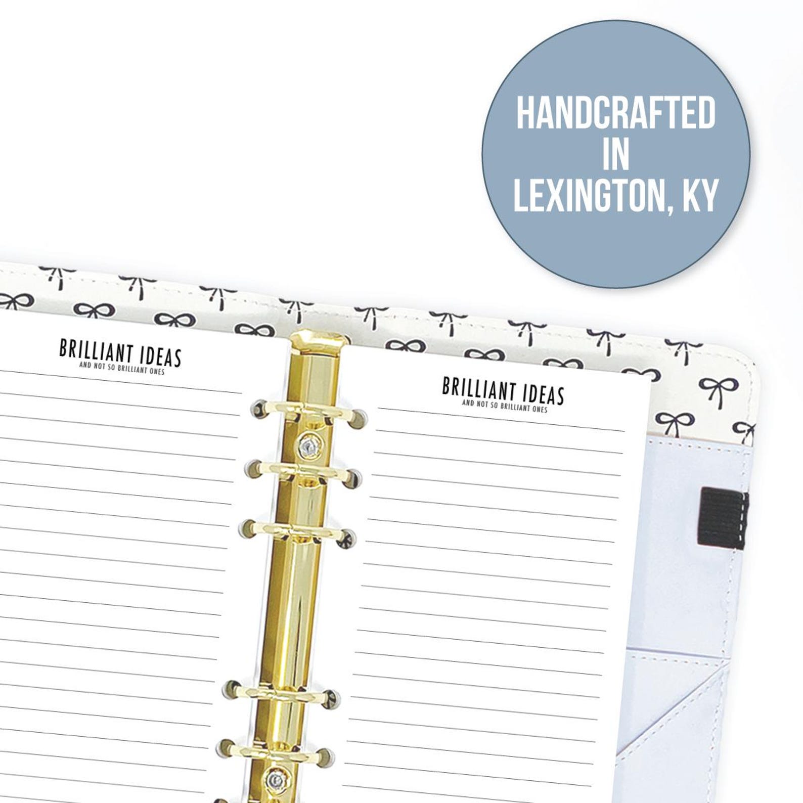 Pocket Magical Plans Planner Insert, Magic Wand Lined Refills - Etsy