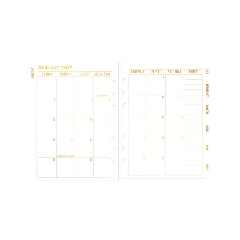 Filofax Refills 2025 2026 - Etsy