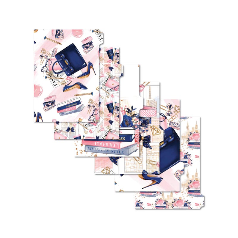 A5 Agenda Divider Set - Etsy