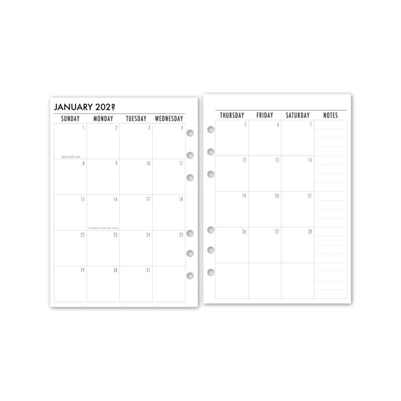 A5 Planner 2026/2027 Refill - Etsy