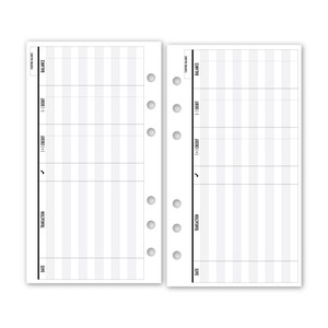 Printed Personal Checkbook Registers Refill, 3.74 X 6.73, Ring Binder ...