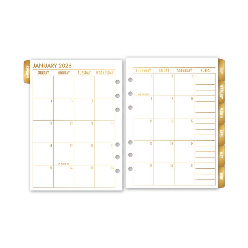 Filofax Gold Ring - Etsy