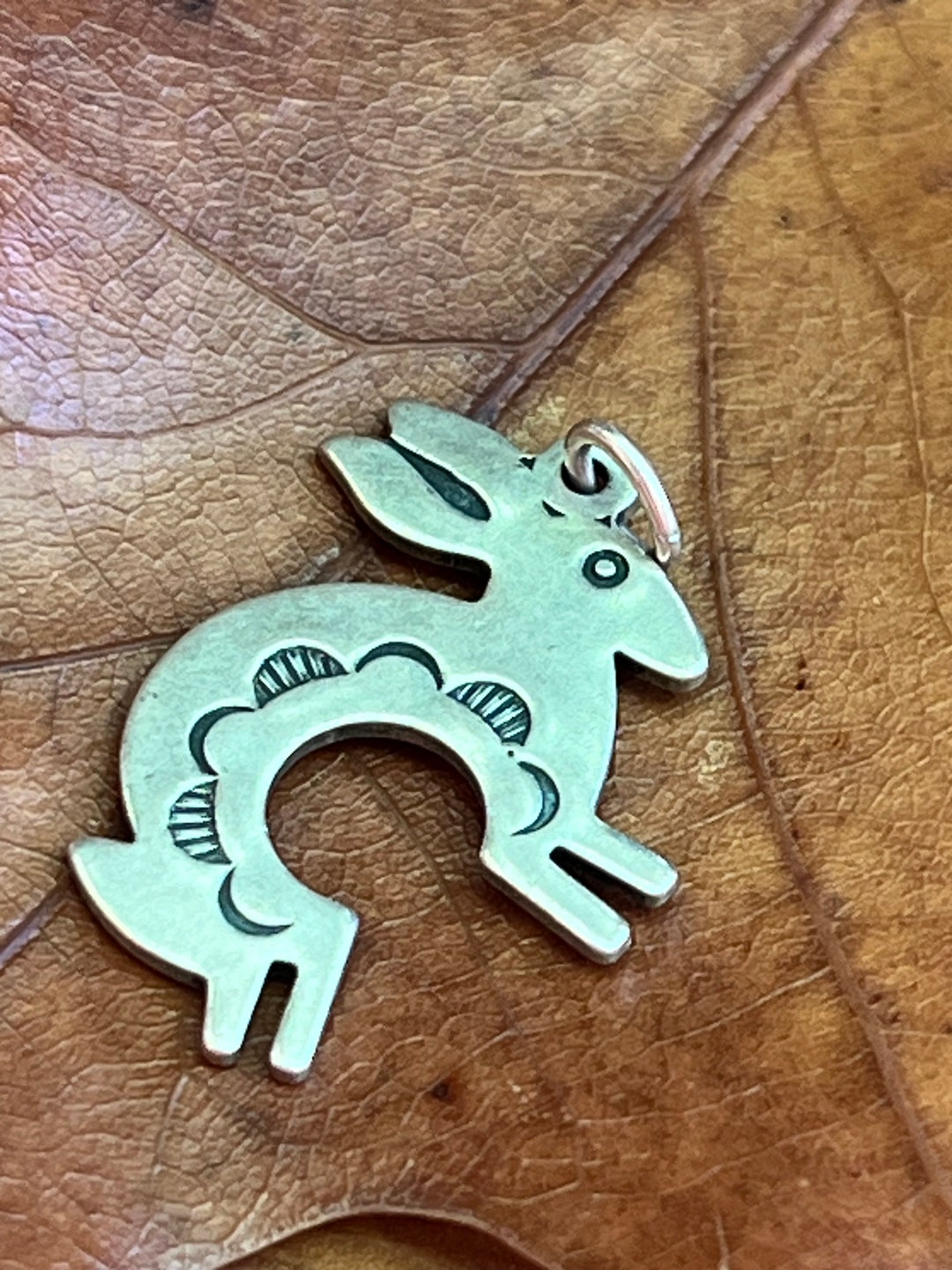Navajo Nation Sterling Silver Rabbit Charm Ready for Charm Bracelet ...