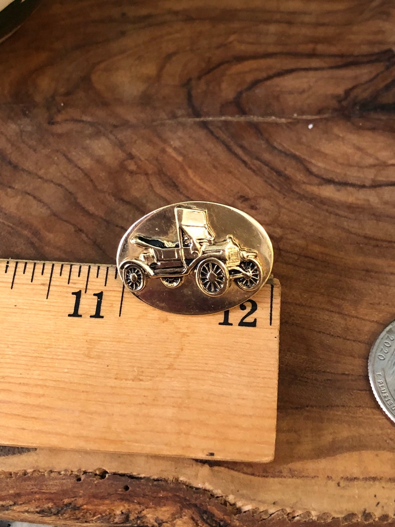 Vintage Gold Tone Ford Model T Cufflink Set #vintagecufflinks # ...