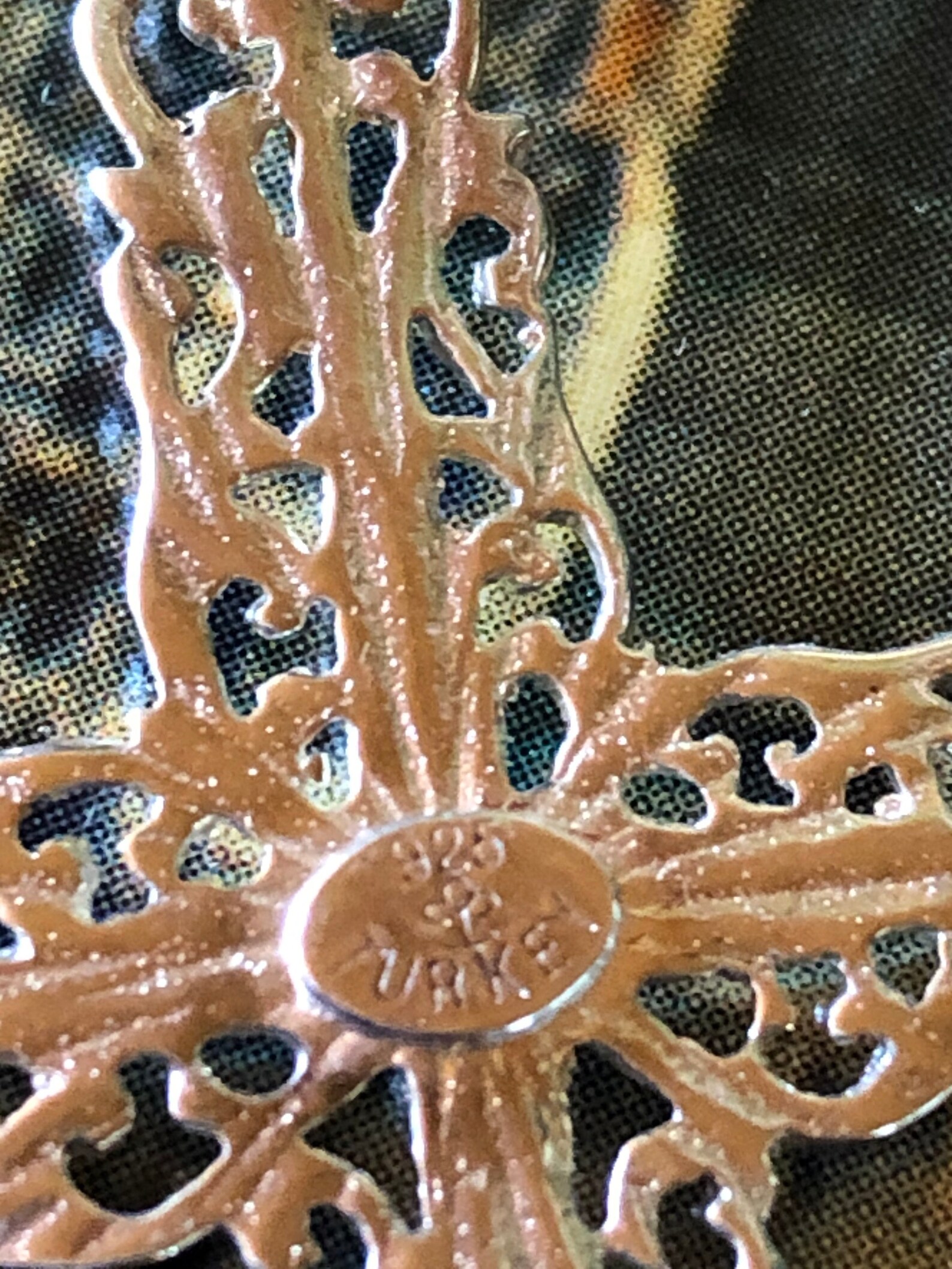 Beautiful Sterling Silver Turkish Cross Pendant on 925 Slide | Etsy