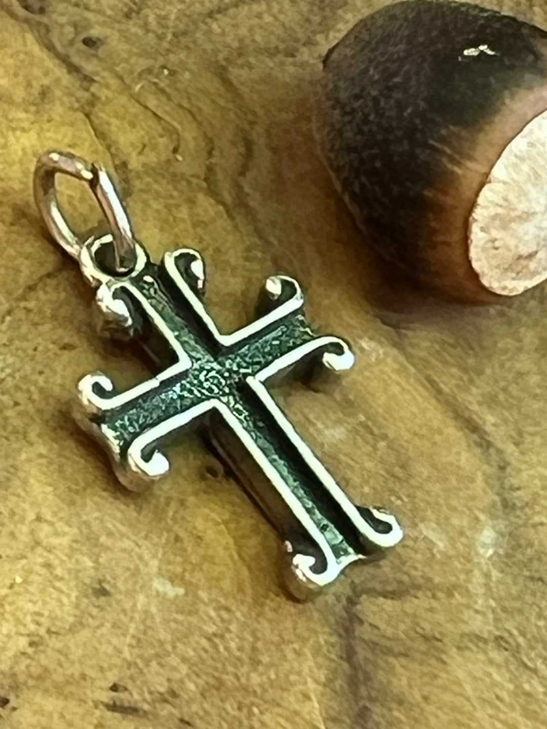 Sterling Silver Tiny Scroll Charm for Bracelet or Chain #baptismgifts # ...