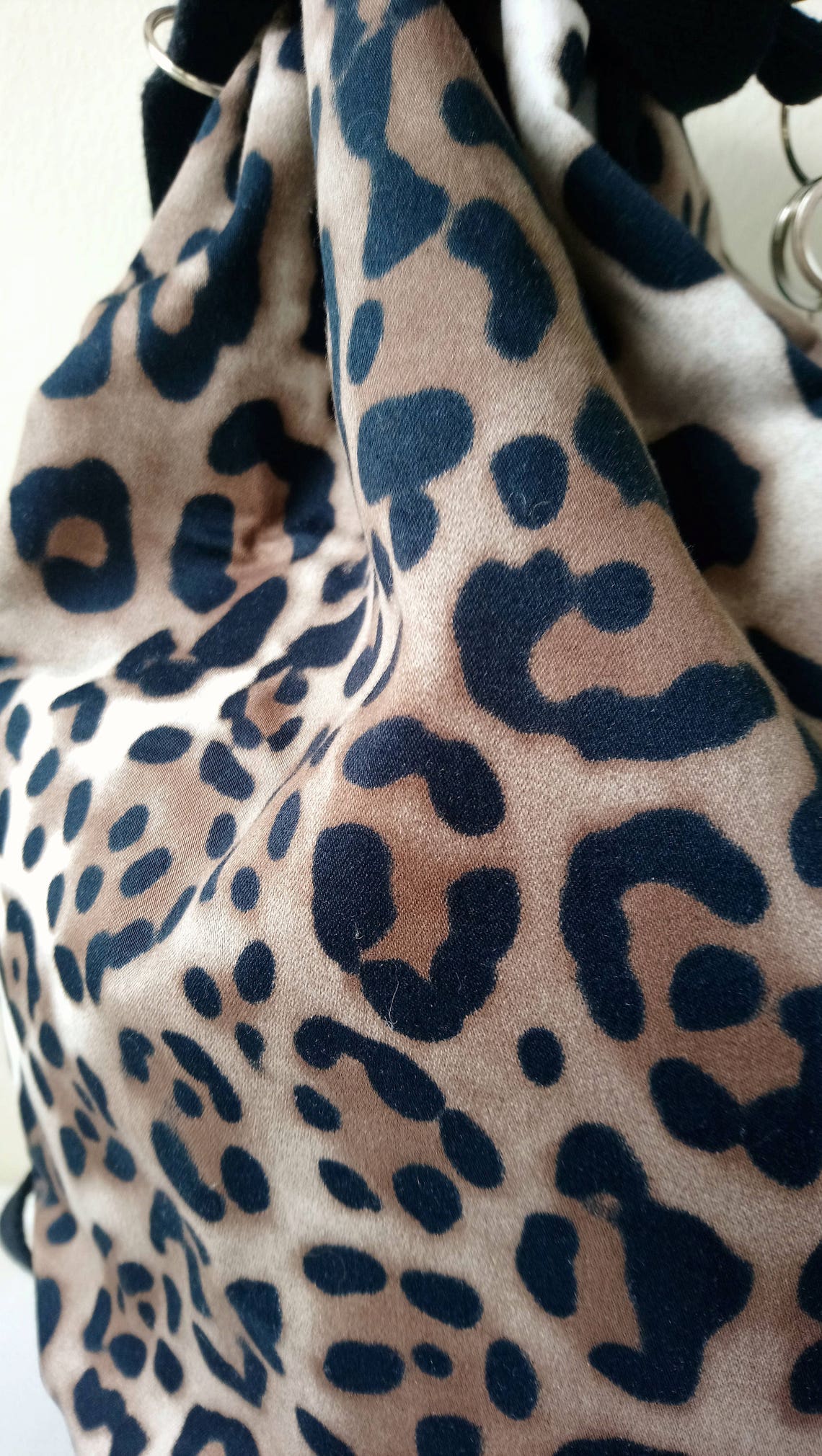 Leopard Bag Bucket Bag Large Leopard Handbag Trendy Casual - Etsy