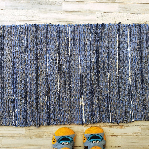 Scandinavian Rag Rug - Etsy