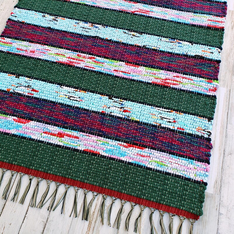 Swedish Woven Rug - Etsy