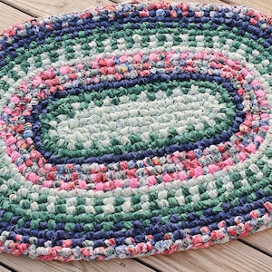 Oval Swedish Braid Rag Rug PDF Tutorial, Aka Double Toothbrush Rug ...