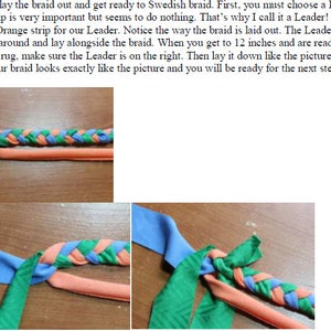 Oval Swedish Braid Rag Rug PDF Tutorial, Aka Double Toothbrush Rug ...