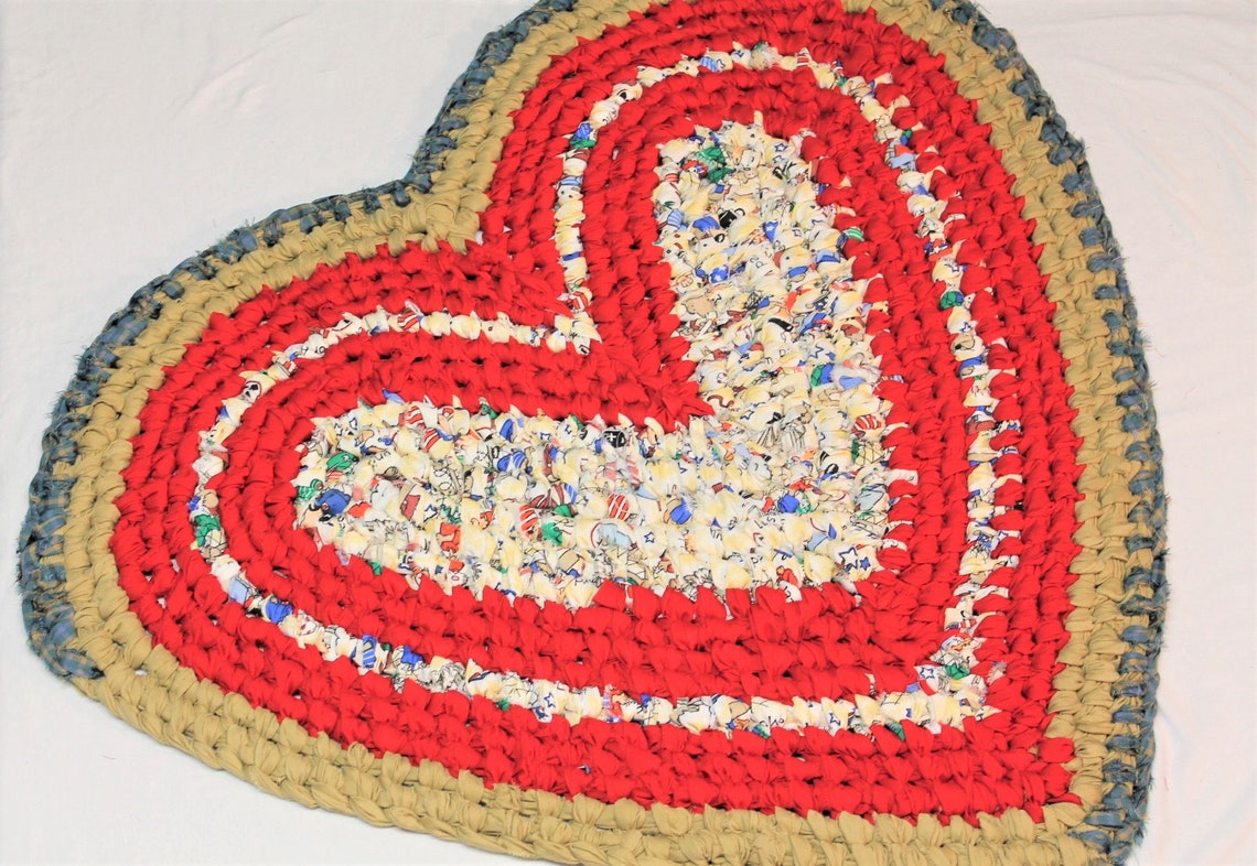 PDF Amish Knot Rag Rug Tutorial Round Rug & Oval Rug - Etsy España