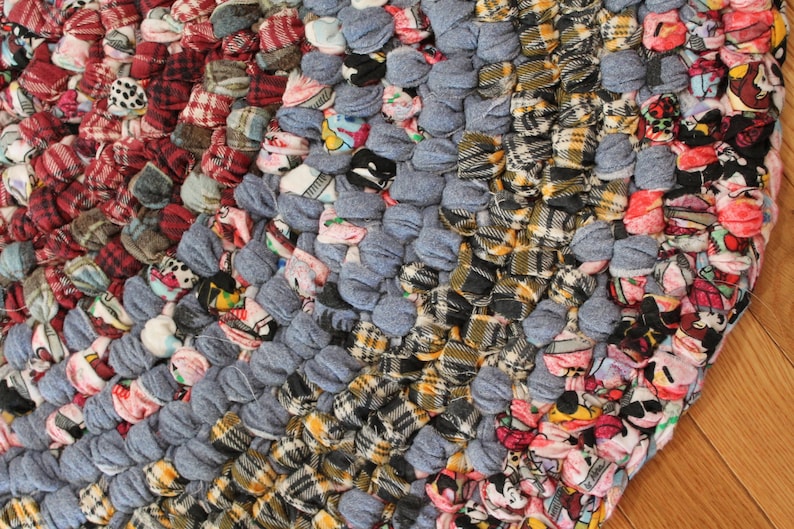 PDF Amish Knot Rag Rug Tutorial Round Rug & Oval Rug - Etsy España