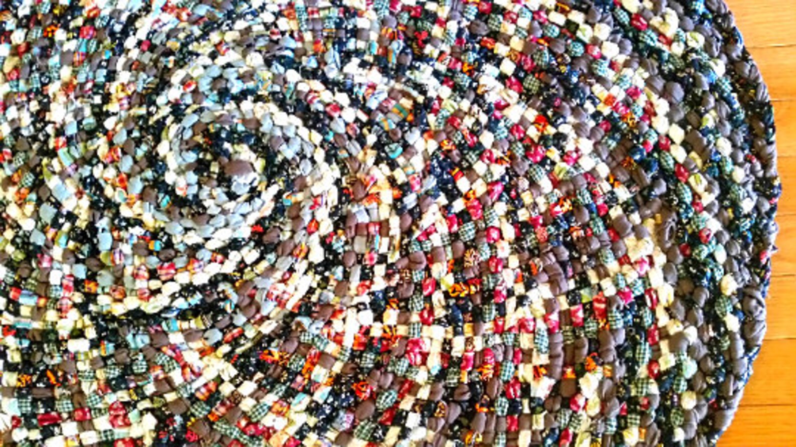 Braided Rug PDF 8 Strand Braid-in Round Rag Rug Tutorial DIY - Etsy