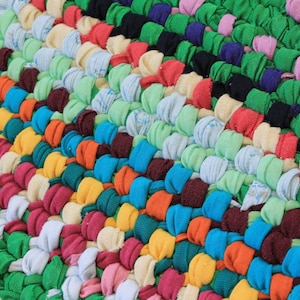 Oval Swedish Braid Rag Rug PDF Tutorial, Aka Double Toothbrush Rug ...