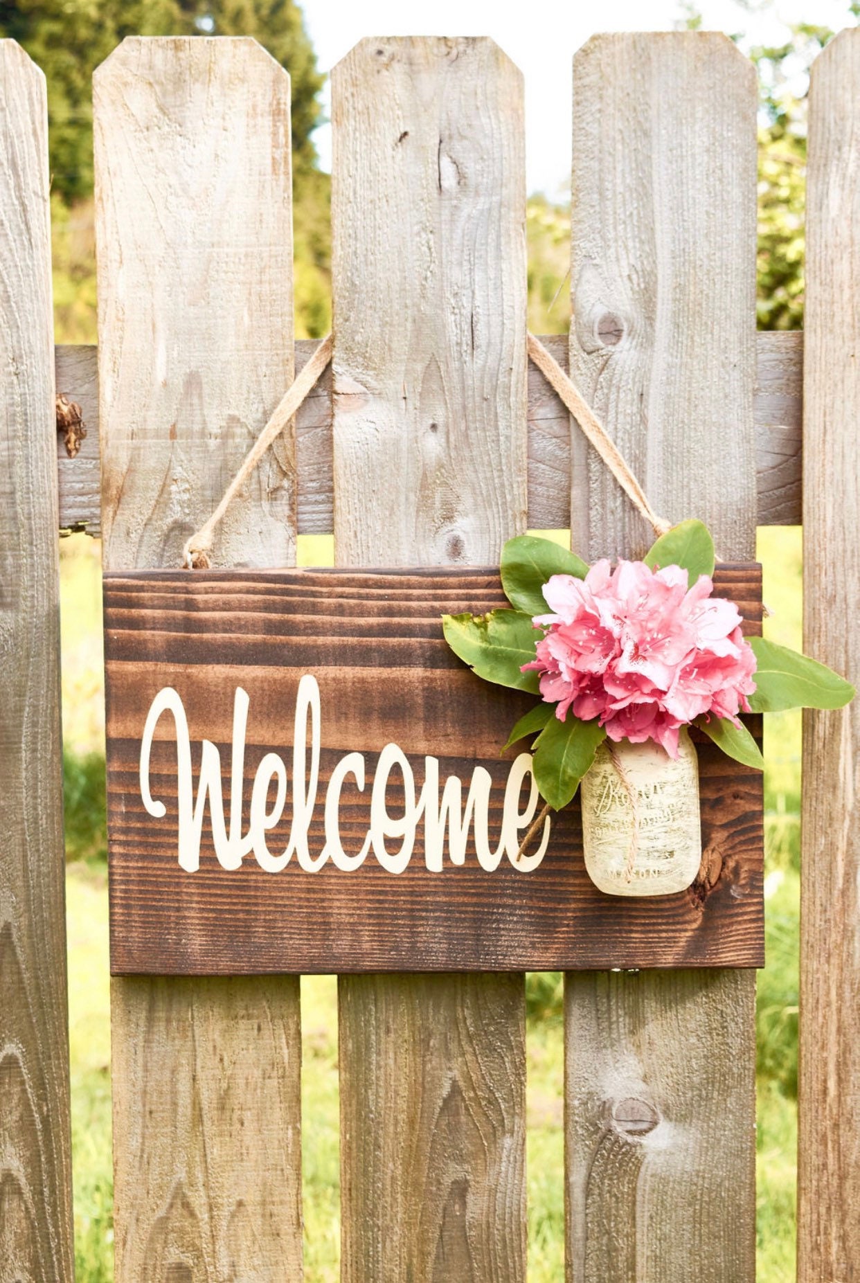 Front door wood sign front porch decorations for house & | Etsy