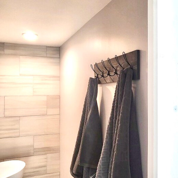 Rustic Wall Hooks - Etsy