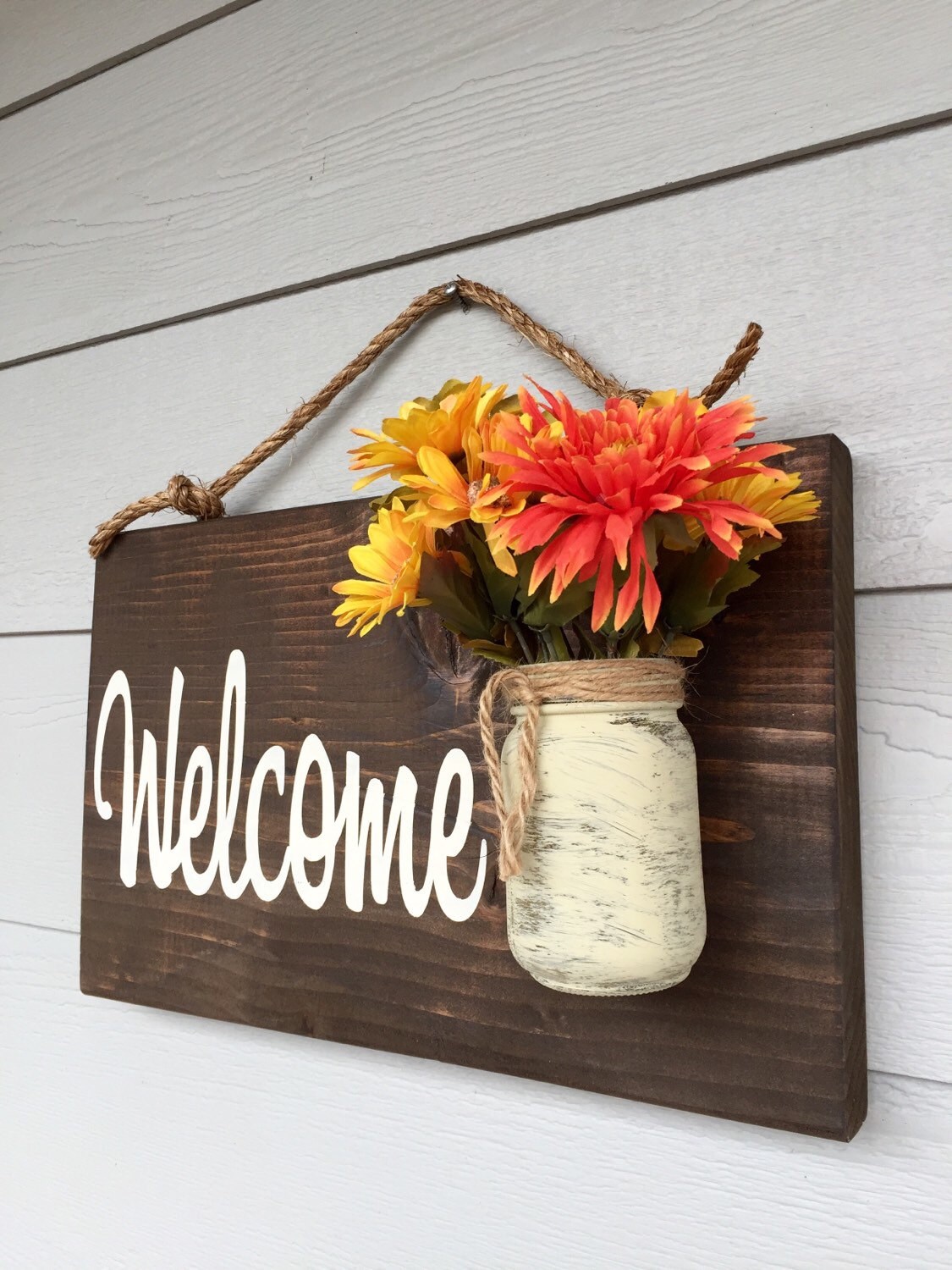 Front door wood sign front porch decorations for house & | Etsy