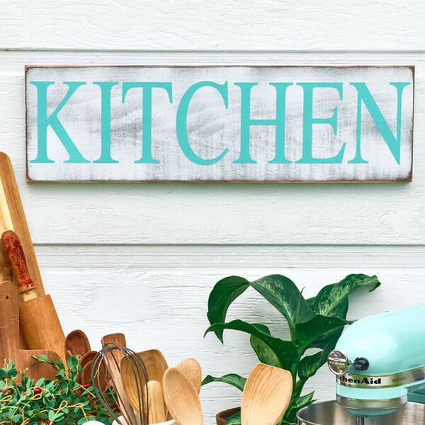 Blue Kitchen Decor - Etsy
