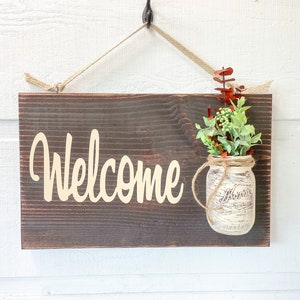 Country Front Porch Welcome Sign, Welcome Decor for Front Porch ...